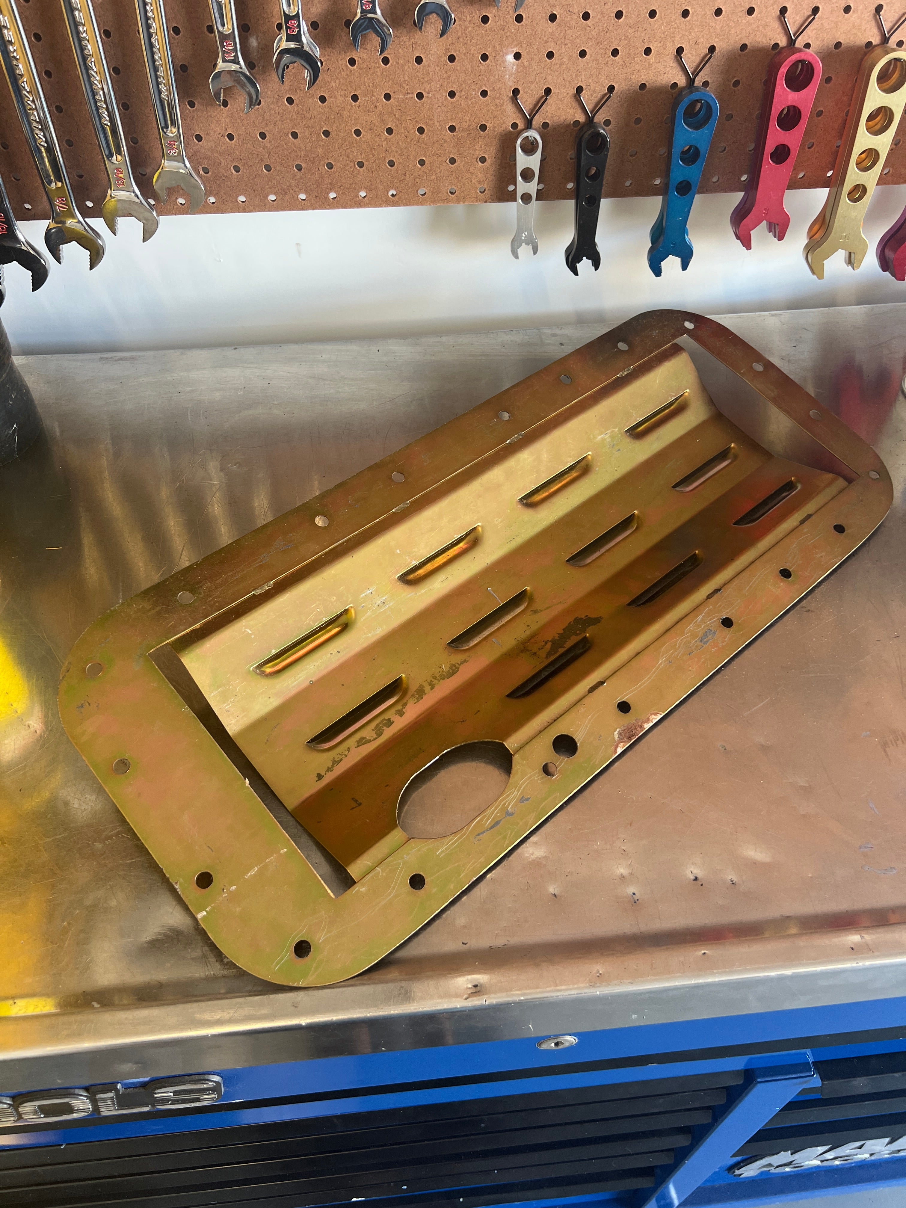 Big Block Mopar Compeition Style Windage Tray | Schober Motorsports